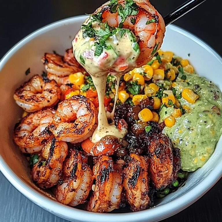 Grilled Shrimp Bowl Recipe - Fresh and Flavorful - Vickys Recipes