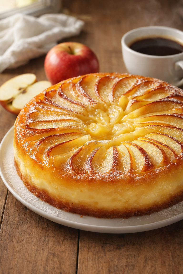 Flan aux Pommes et Yaourt à tomber par terre